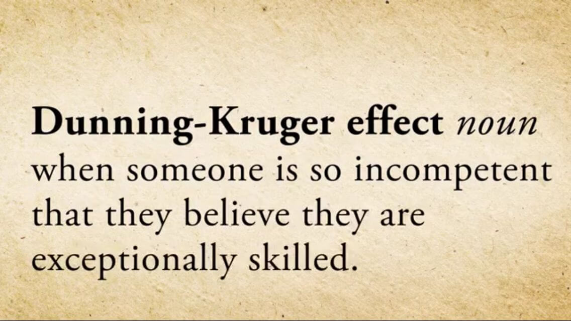Dunning Kruger Effect